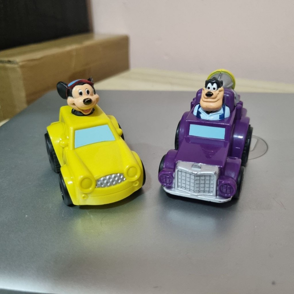Mattel Disney Mickey Mouse Motors Raceway Race Cars | Shopee Malaysia