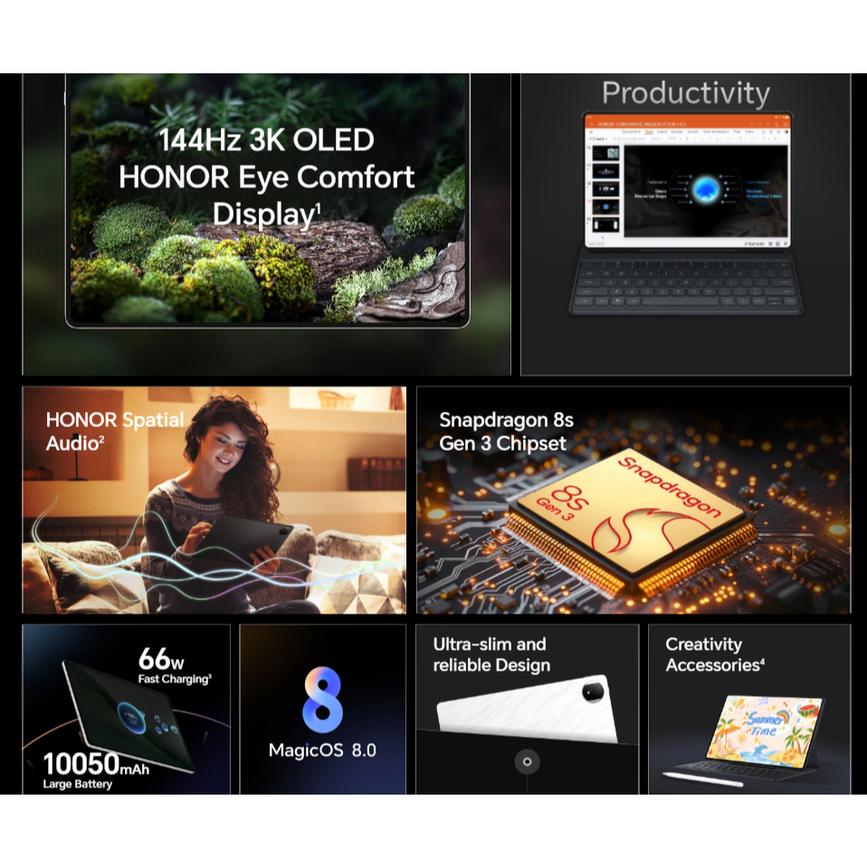 HONOR MagicPad 2 WIFI [20GB*(12+8)GB RAM 256GB ROM] - Original HONOR ...