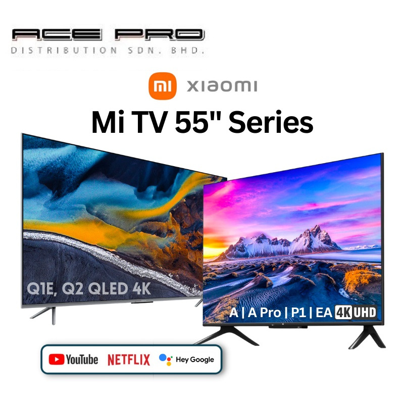 Xiaomi Mi TV 55" Q2 QLED / A Pro 55 / Android TV 4K UHD 2160P / EA55 ...