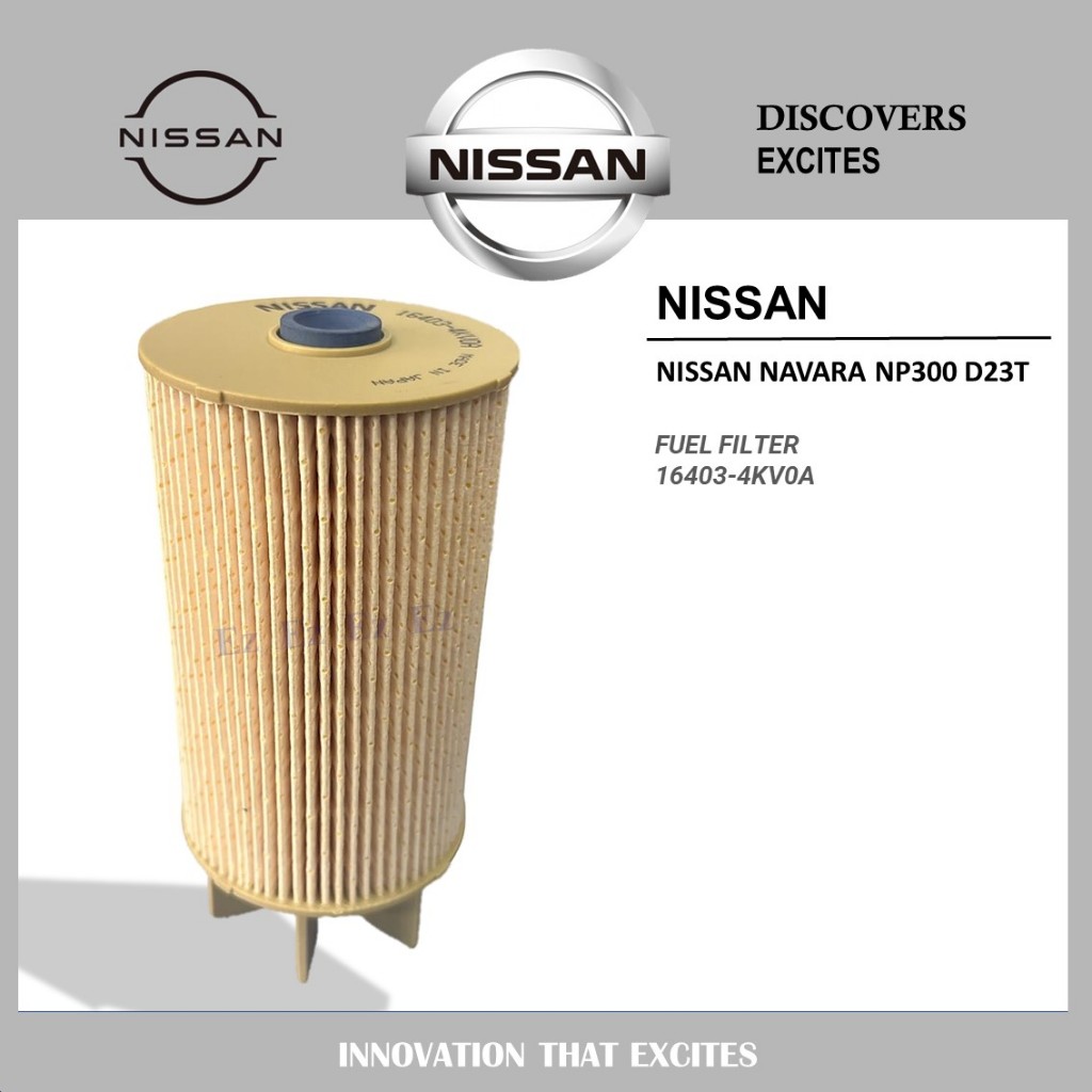 FUEL FILTER FOR NISSAN NAVARA NP300 D23T D40 2WD 4WD 16403-4KV0A ...