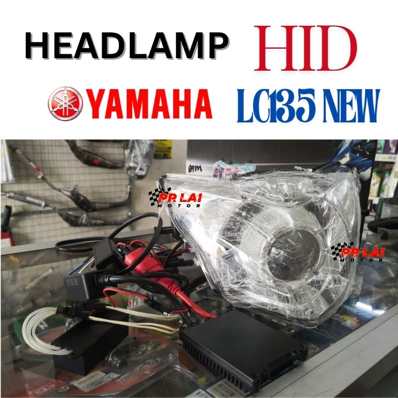 YOTO HID Head Lamp LC135 New Lampu Depan Besar YAMAHA LC | Shopee Malaysia