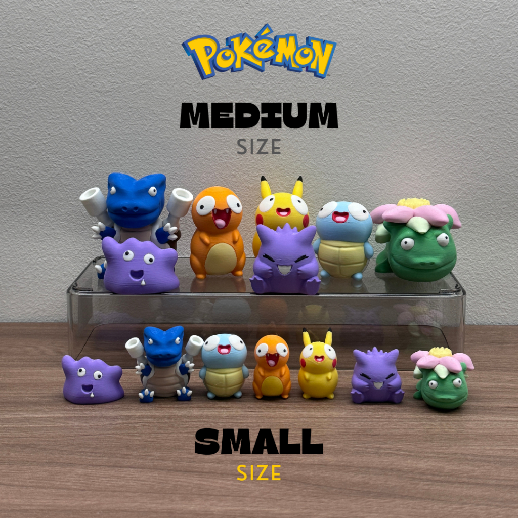 Cute Derpy Pokémon Figurines - Pikachu & Friends Collectibles | Shopee ...