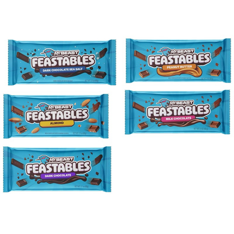 Mr Beast Chocolate Bar Feastable MrBeast | Shopee Malaysia