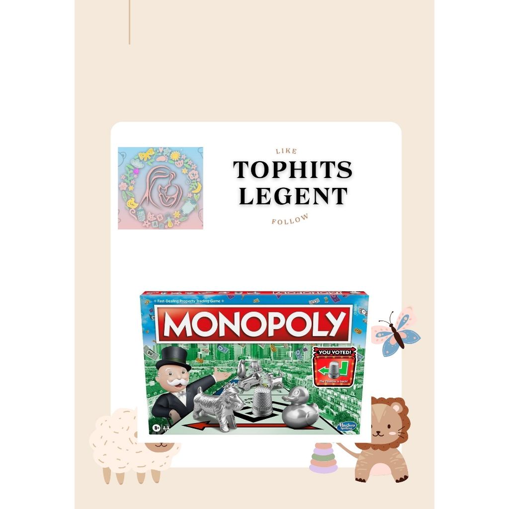 Hasbro -Monopoly Classic Board Game | Shopee Malaysia