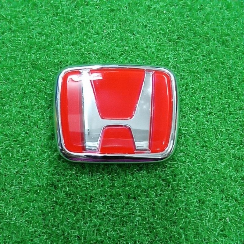NEW Honda Car Front Rear Back Red Emblem Logo Badge (7cm x 6cm ...