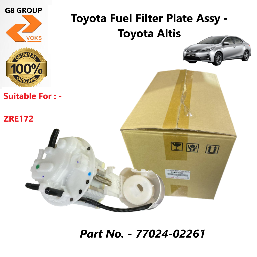 Toyota Fuel Filter Plate Assy - Toyota Altis ( 77024-02261 ) | Shopee ...