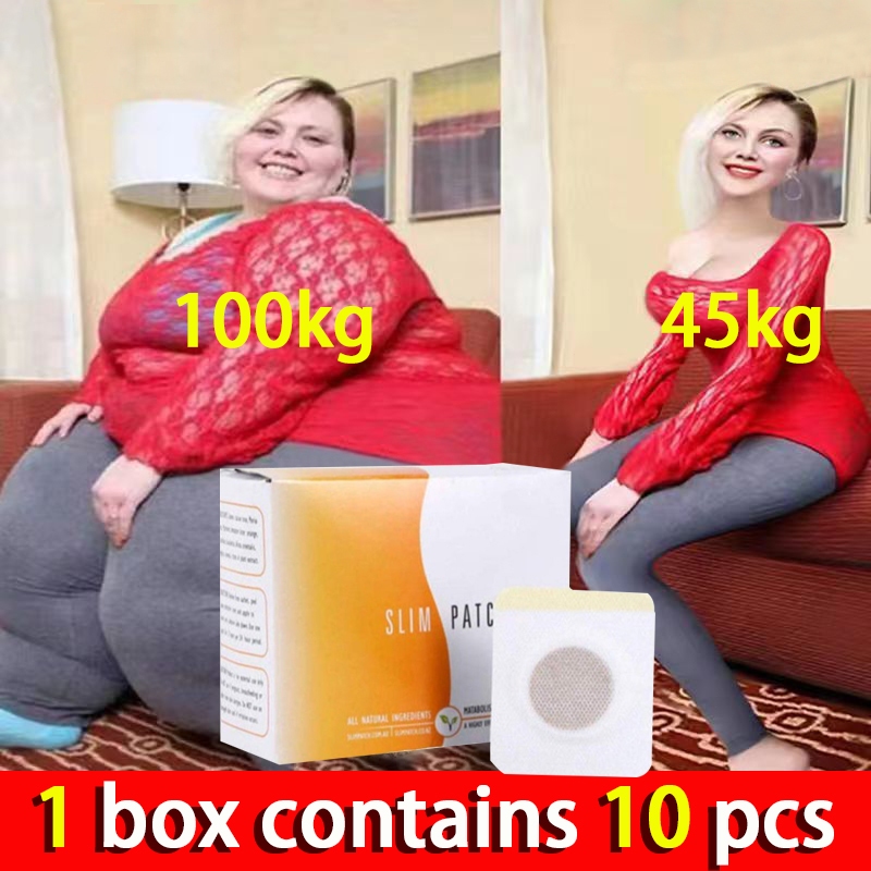 Slimming patch 10pcs/box Magnetic resonance Burning body fat Dispelling ...