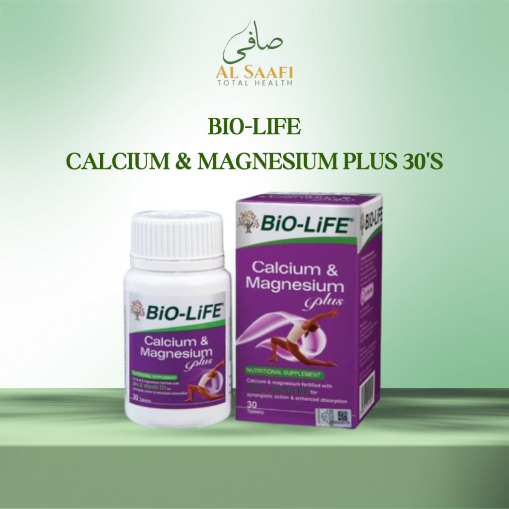 BIO-LIFE Calcium & Magnesium Plus 30's | 2x30's | Shopee Malaysia