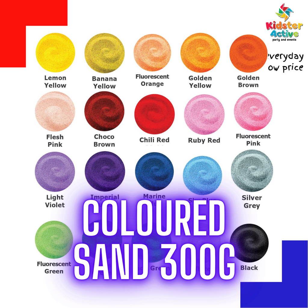 Sand Art Colour Sand - 300g | Shopee Malaysia