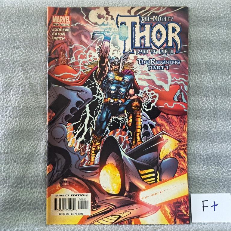 Thor #69 (2nd Series Marvel Comics) Dan Jurgens, Scot Eaton | Shopee ...
