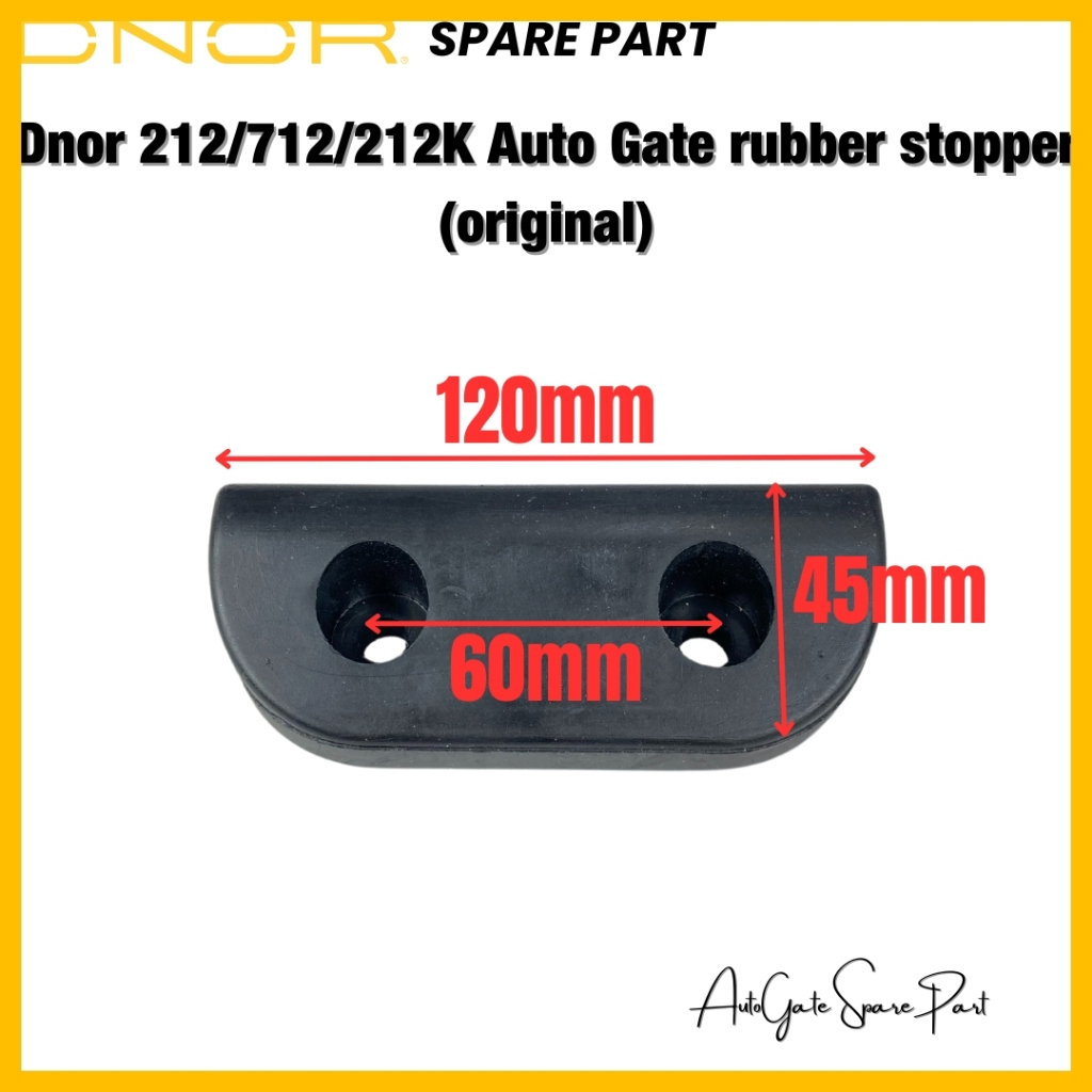 AutoGate DNOR 212, 712 & 212K Rubber Stopper (Original Spare Part) HUS ...