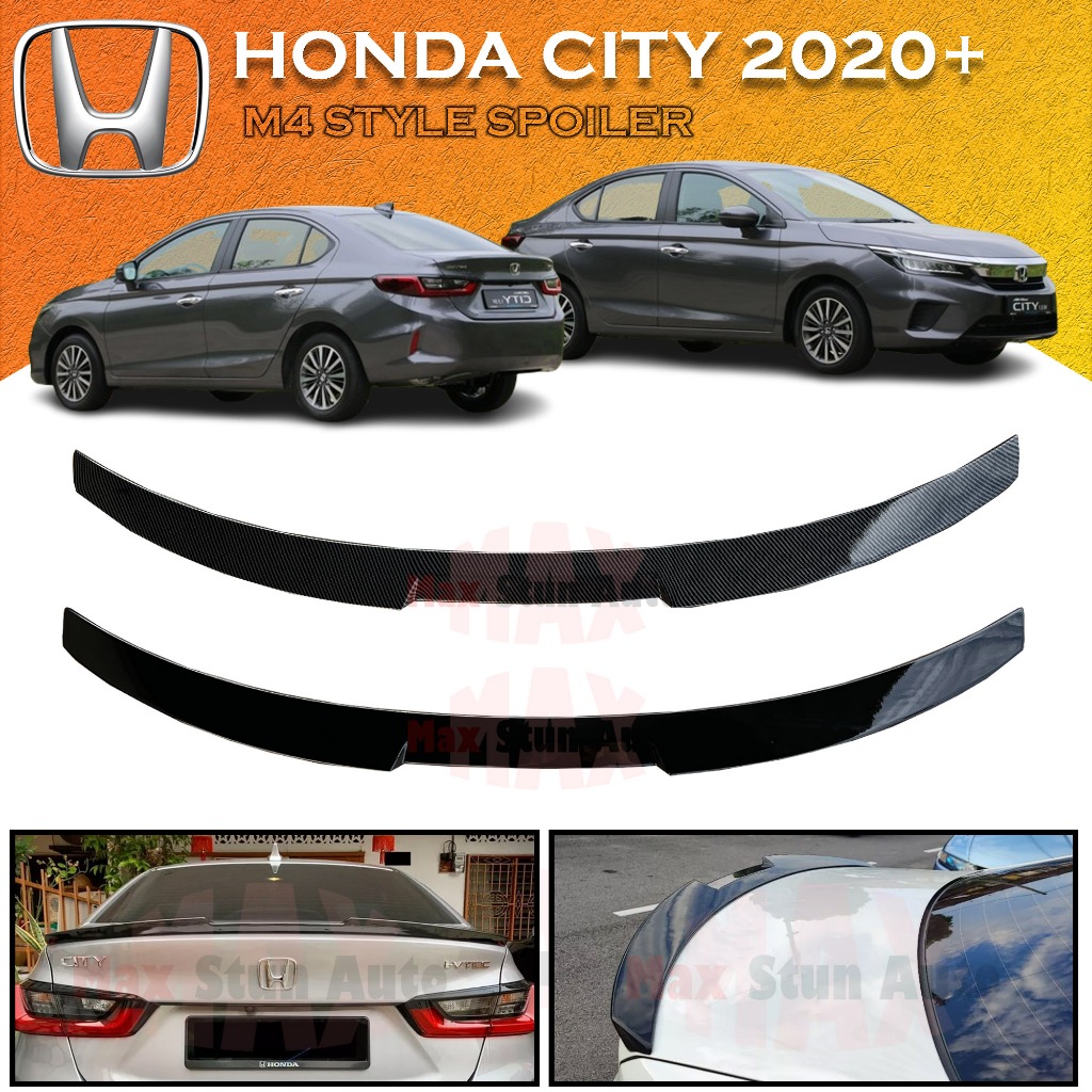 HONDA CITY 2020+ M4 STYLE REAR TRUNK SPOILER DUCKTAIL (M4) SPOILER FOR ...