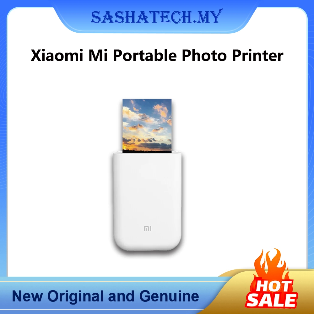 【Ready Stock】Xiaomi Mi Portable Photo Printer with AR Audio Photos ...