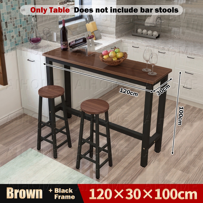 Meja Bar table Set makan Stool High chair Kerusi tinggi Modern stylish ...