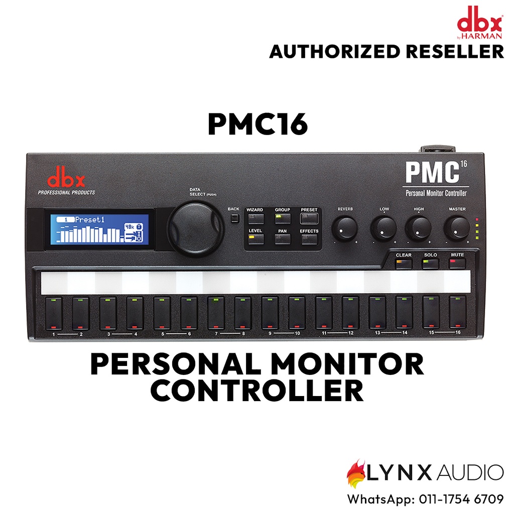 dbx PMC16 Personal Monitor Controller | Shopee Malaysia