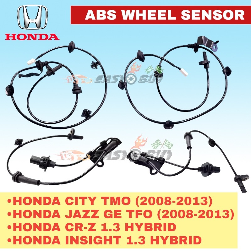 ORIGINAL HONDA FRONT REAR ABS SENSOR WHEEL SPEED SENSOR - HONDA CITY TMO / JAZZ GE TFO / CRZ CR ...