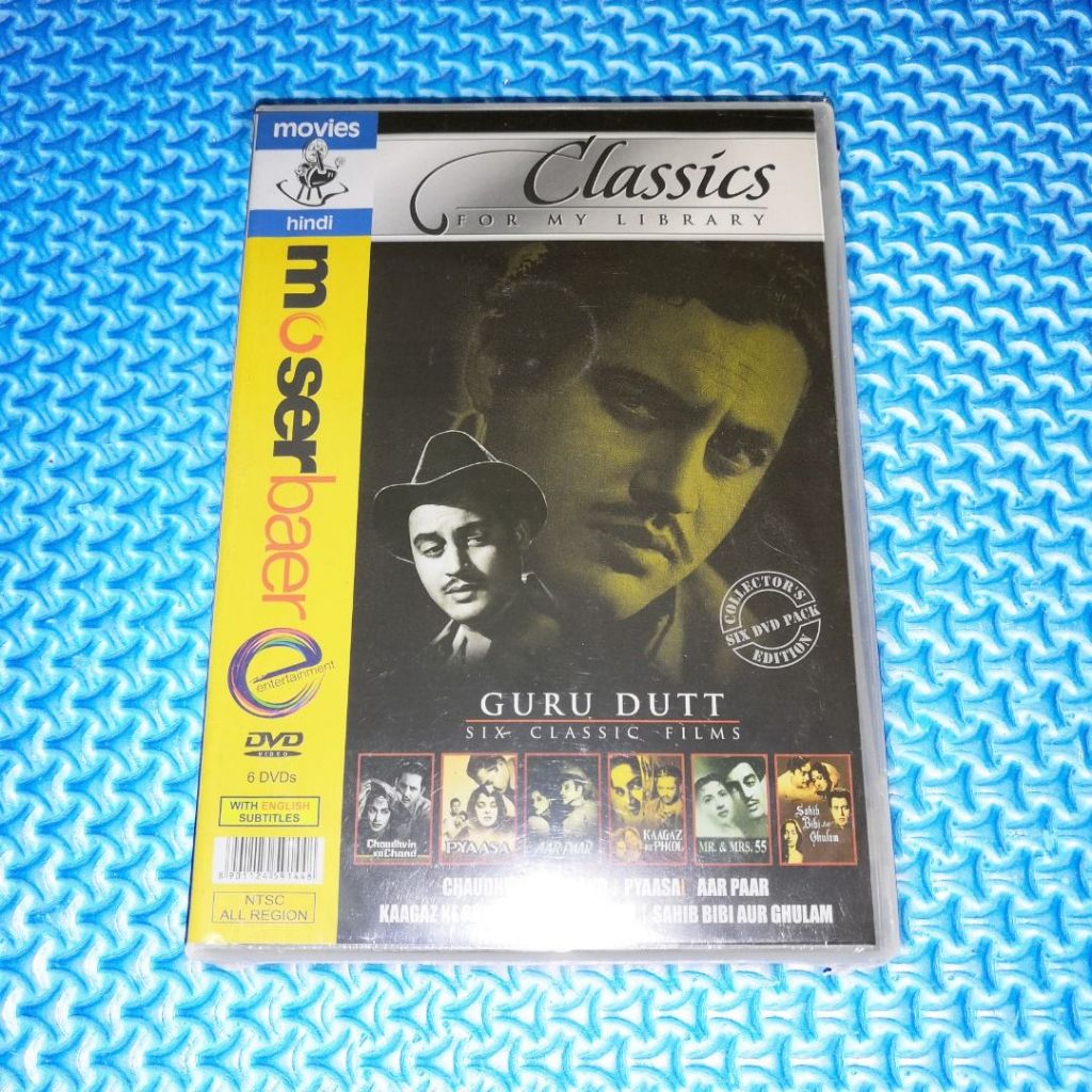 Guru Dutt: Six Classic Films (Collector's Edition) [2008] Hindi DVD ...