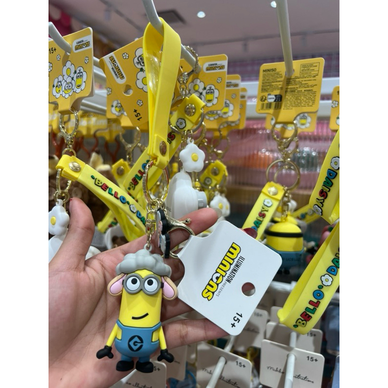 Minion keychain, Minion Plushie Miniso | Shopee Malaysia