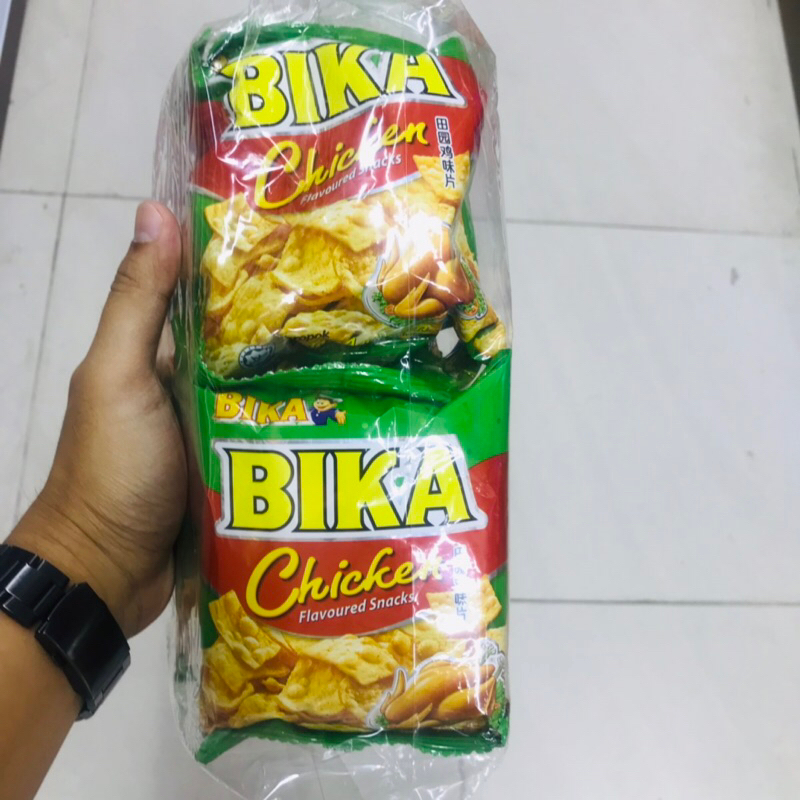 [Bundle of 7] Bika Kerepek Perisa Ayam Chicken Flavour Chips 12gm x 7 ...