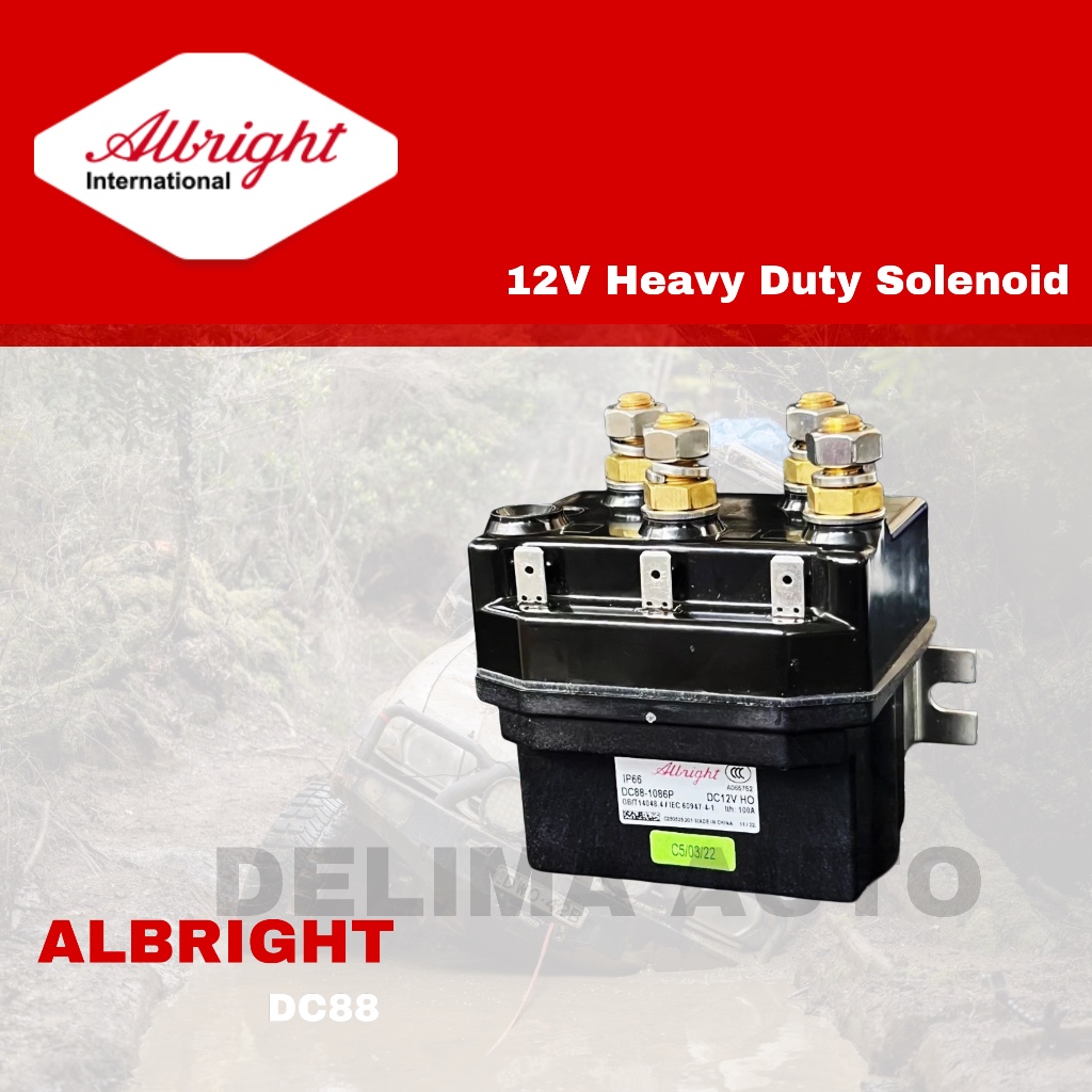 4X4 Winch SOLENOID 12V Albright Dc88 12V | Shopee Malaysia
