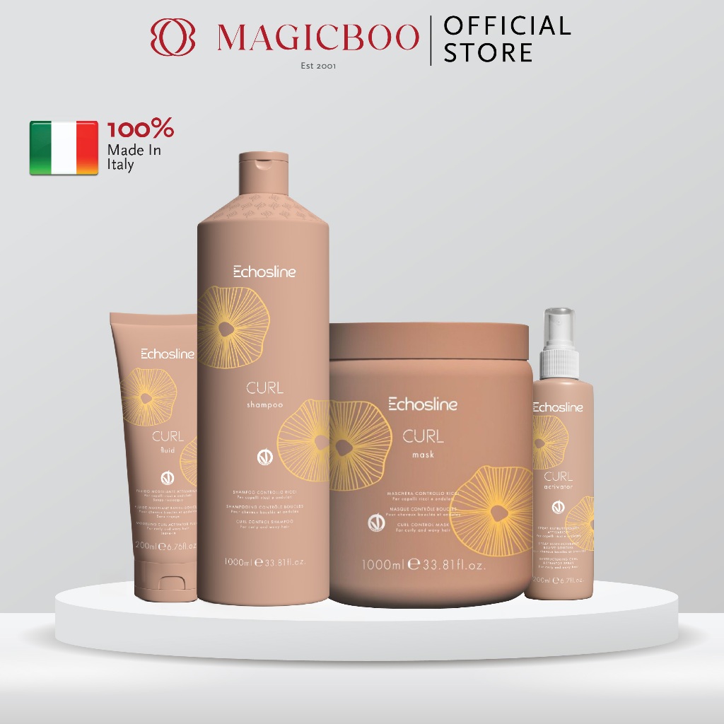 Magicboo Echosline Curl Haircare Series (VeganOk & SLES/SLS Free) 卷发系列 ...