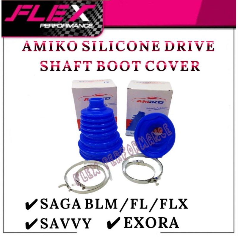 AMIKO SAGA BLM FL FLX SAVVY EXORA SILICONE DRIVE SHAFT BOOT COVER INNER ...