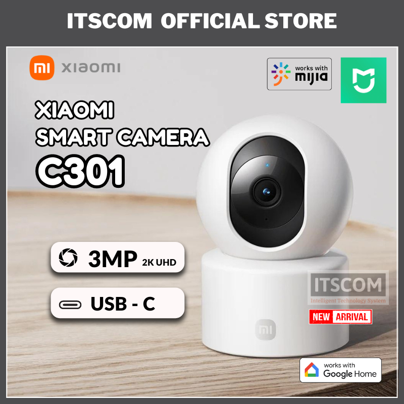 Xiaomi Smart Camera C301 | 2K image quality | 3MP ultra-clear visual ...