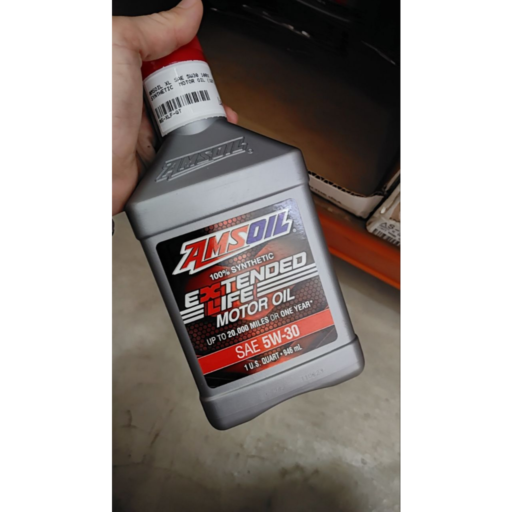 Amsoil 100% Synthetic XL 5W-30 / 5w30 Synthetic Engine Oil 1QT / 946ml ...