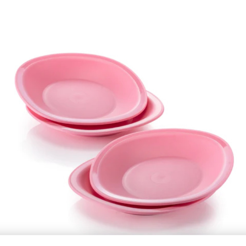 [READY STOCK] ‼️SALE‼️ Tupperware Gourmet Dessert Plate (4pcs) | Shopee ...