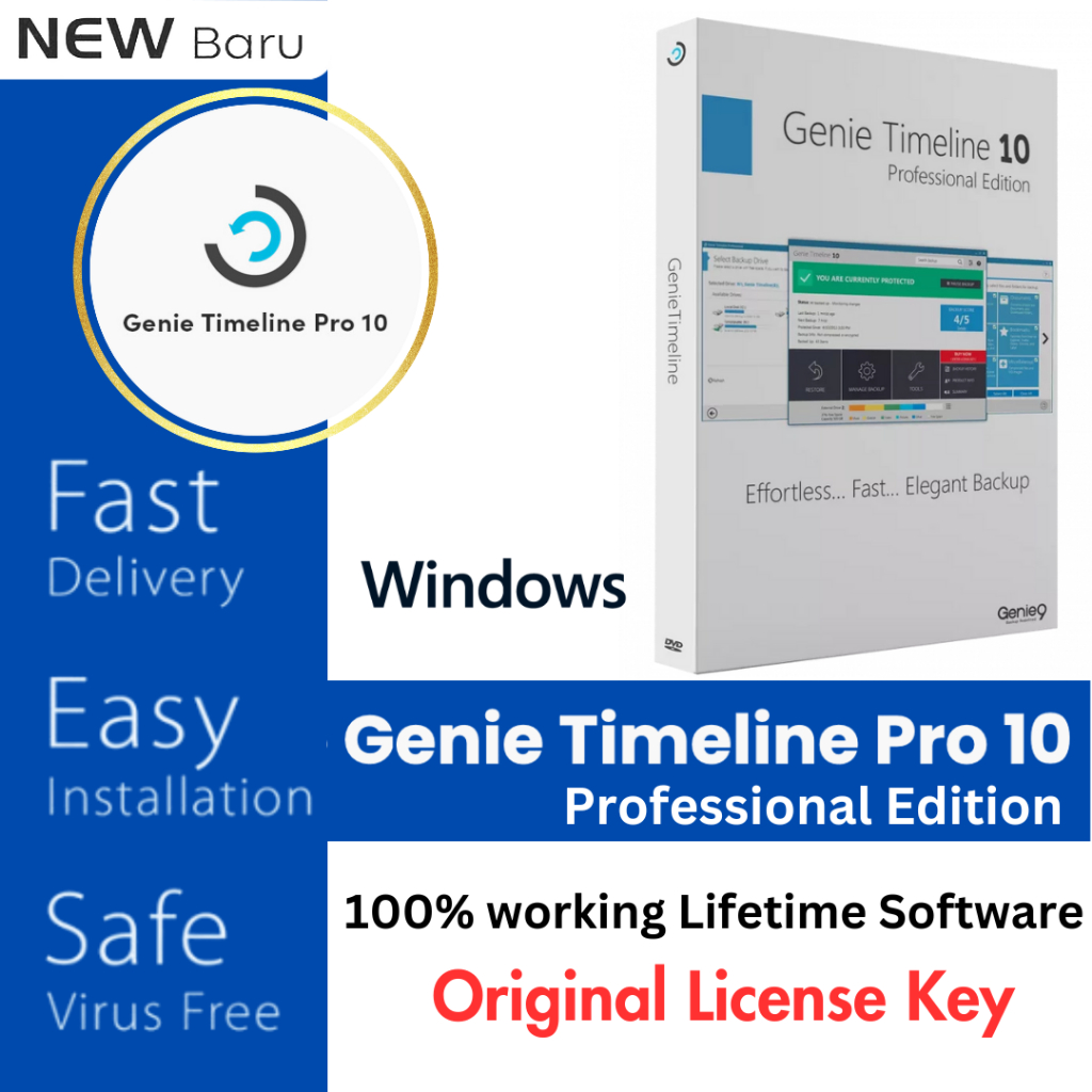 Genie Timeline Professional 10 ( Professional Edition ) Protect your ...