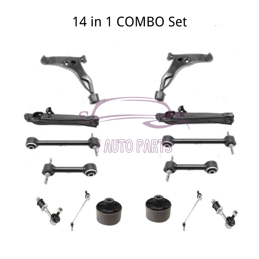 [14 IN 1 COMBO SET] Front & Rear Full Set Arm for Proton Waja GEN2 ...