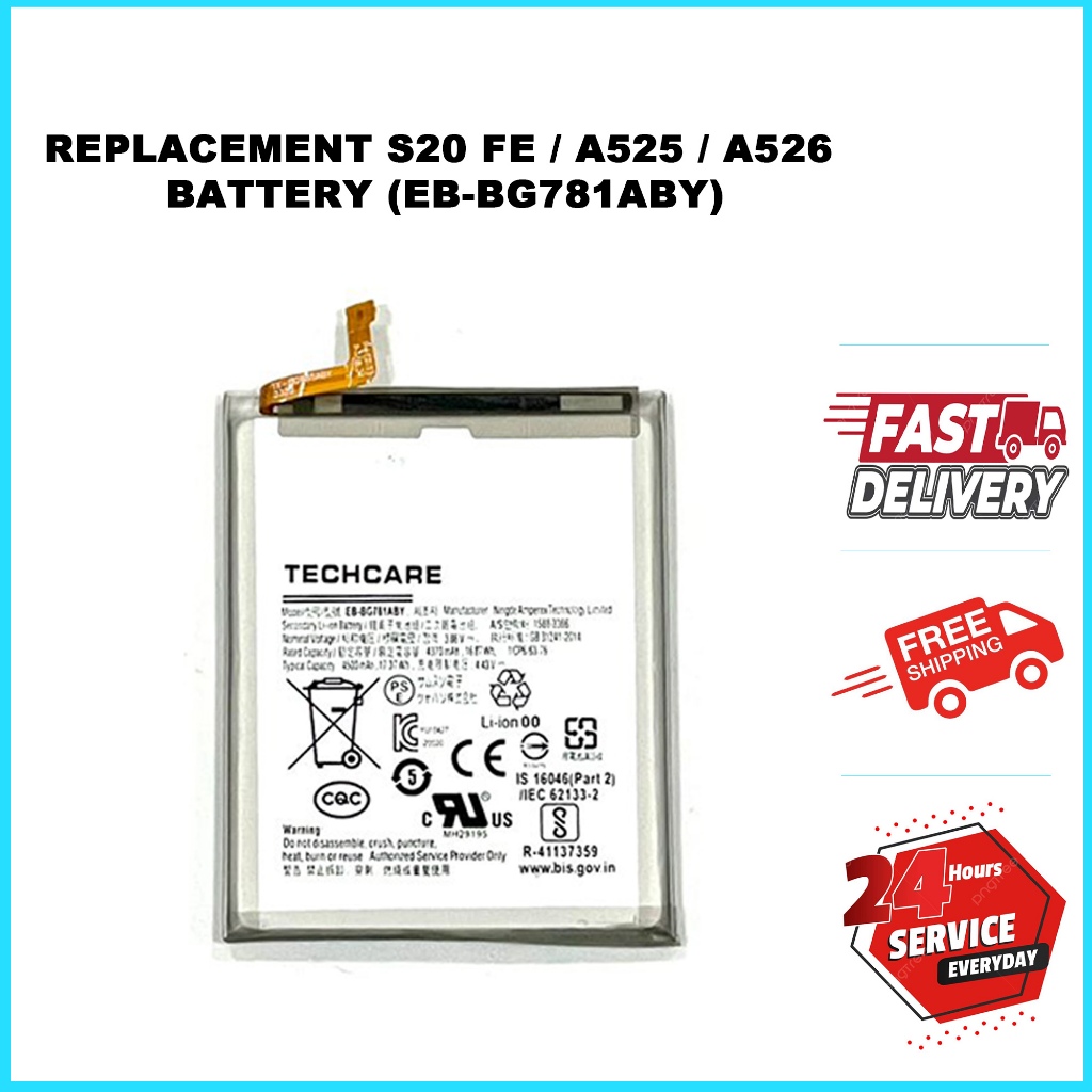 COMPATIBLE TC SAMM S20 FE BATTERY (EB-BG781ABY) | Shopee Malaysia