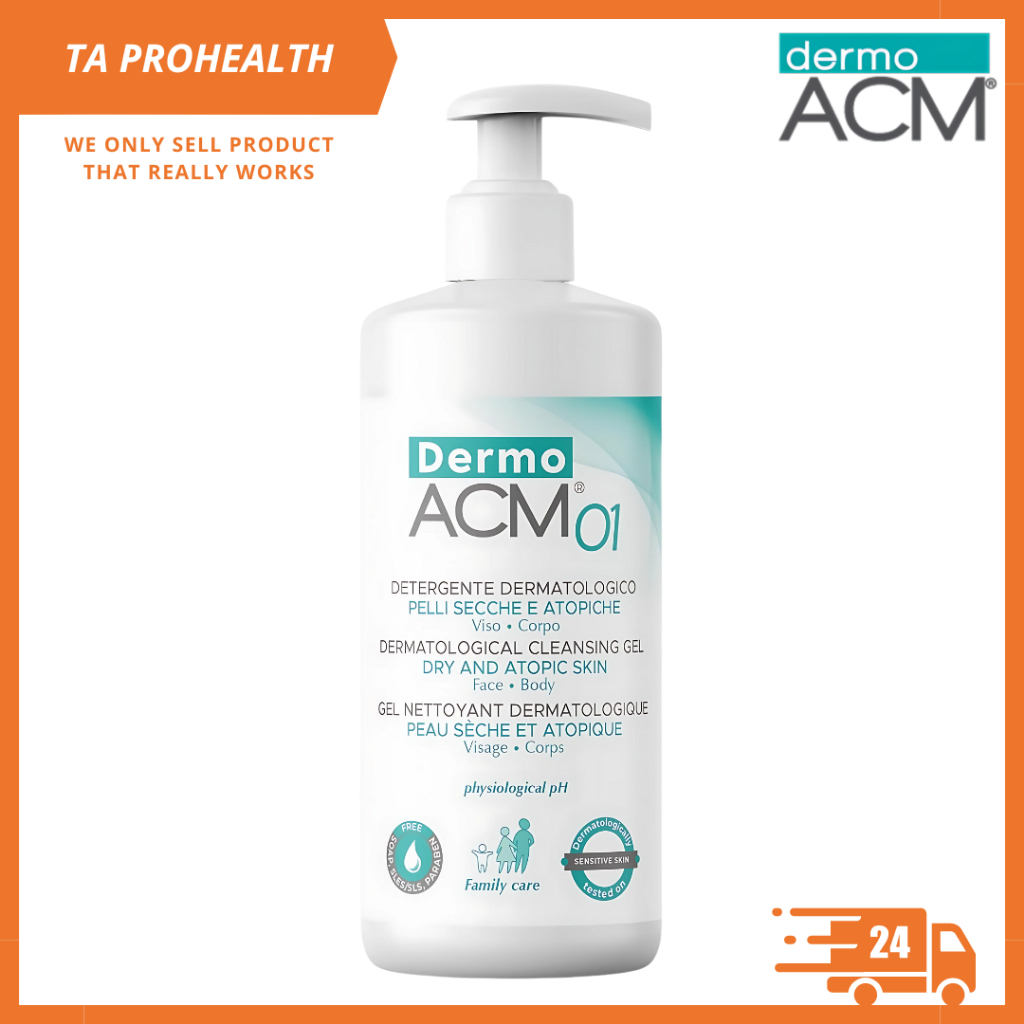 Dermo ACM 01 Dermatological Cleansing Gel 300ml [ Expiry: 06/2027 ...