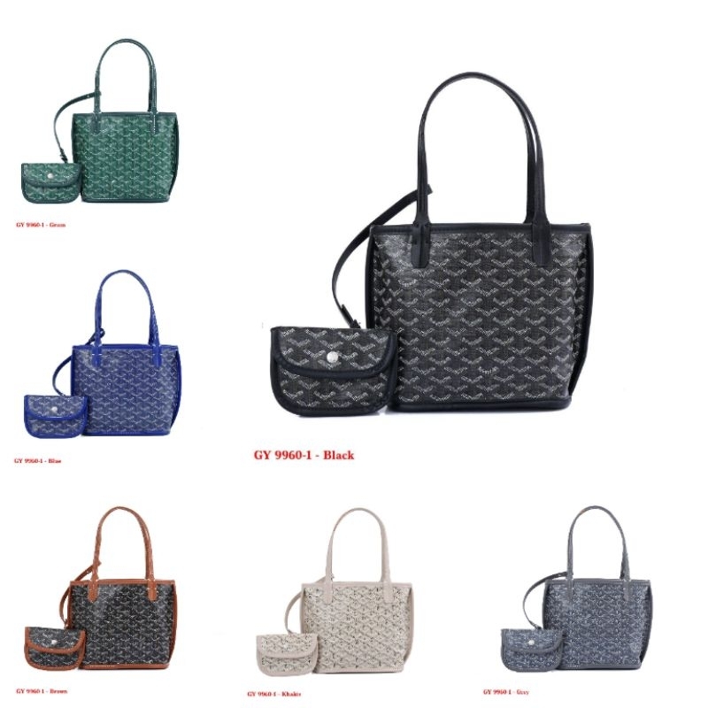 READY STOCK *EAC* WOMEN FASHION HANDBAG SHOULDER BAG 2IN1 #9960-1 ...