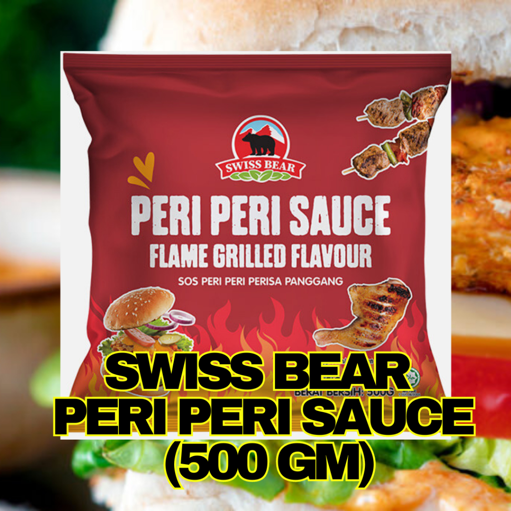 SWISS BEAR PERI PERI SAUCE 500 GM | Shopee Malaysia