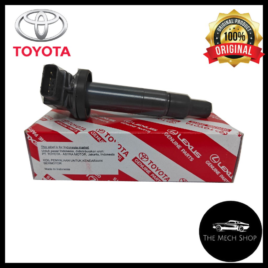 (100% Original)Toyota Vios Ncp42 Ncp93 Yaris Sienta Ignition Plug Coil ...