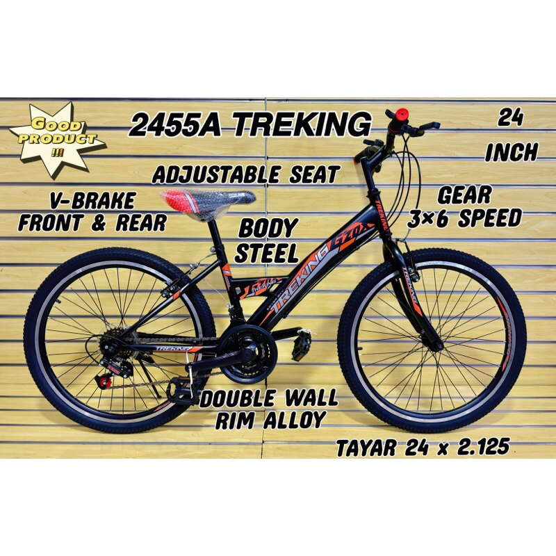🎁SIAP PASANG BASIKAL SIZE 24 INCH / basikal Speed / 24”inch Basikal ...