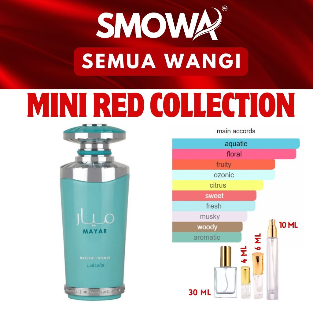 RED Lattafa Mayar Natural Intense EDP for Unisex (MINI REPACK) | Shopee ...