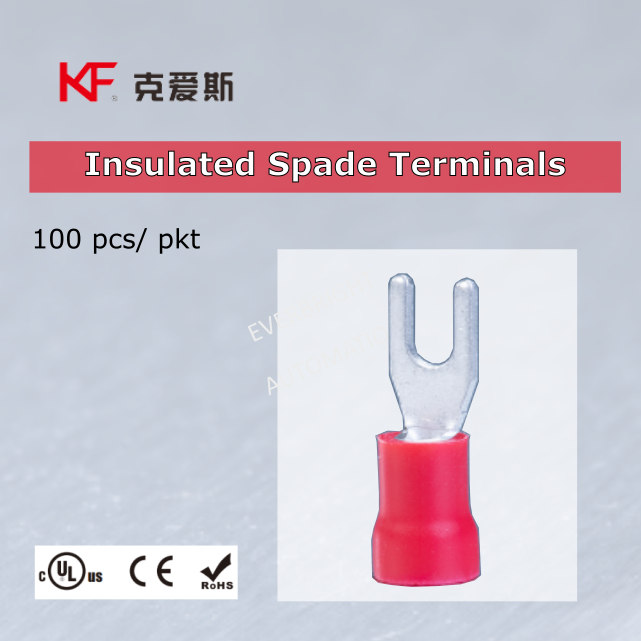 Y Lug U Lug Y Fork Insulated Spade Terminals SV Copper Lug Cable Lug ...