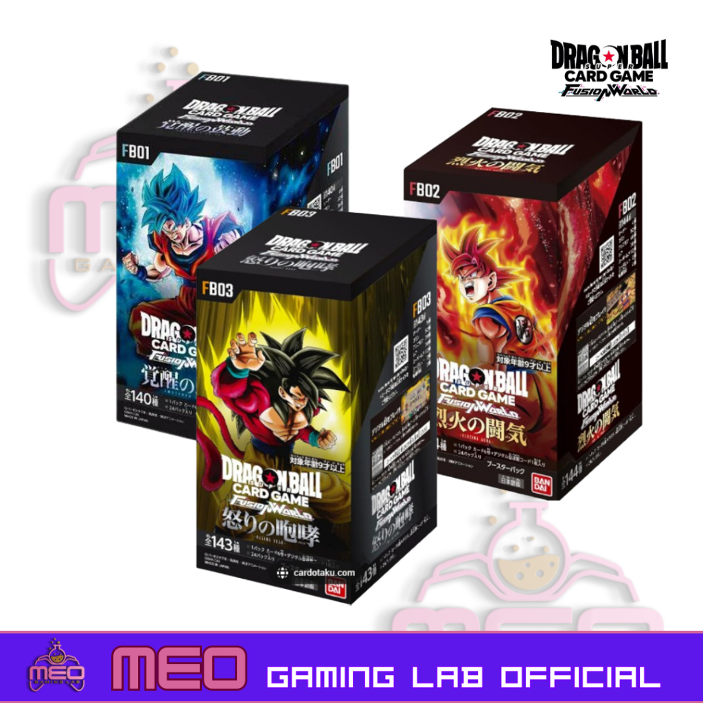 [ Live Rip ] Dragon Ball Super Card Game Fusion World FB01 / FB02 ...