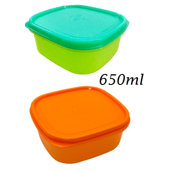 *Green/Oren*Tupperware Easy Pack Keeper 650ml | Shopee Malaysia