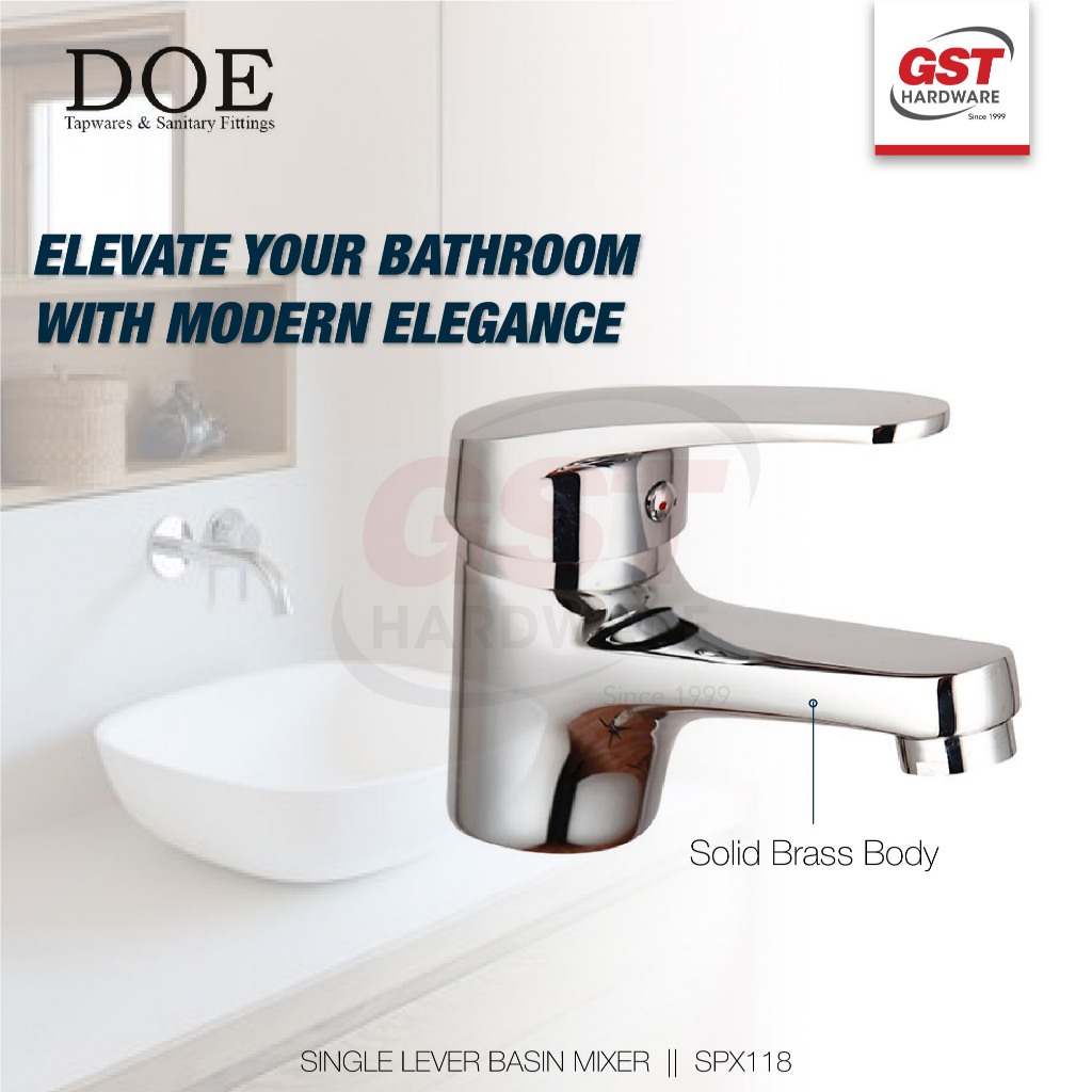 DOE SPX118 Single Lever Basin Mixer Basin Tap Water Tap Faucet Basin ...