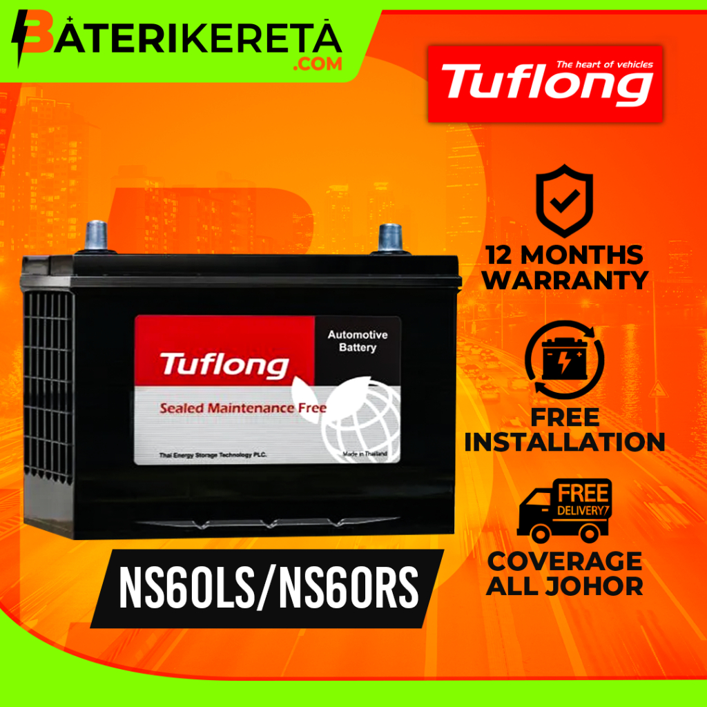 TUFLONG NS60 | NS60LS/NS60RS | 60B24LS/60B24RS CAR BATTERY | Shopee ...