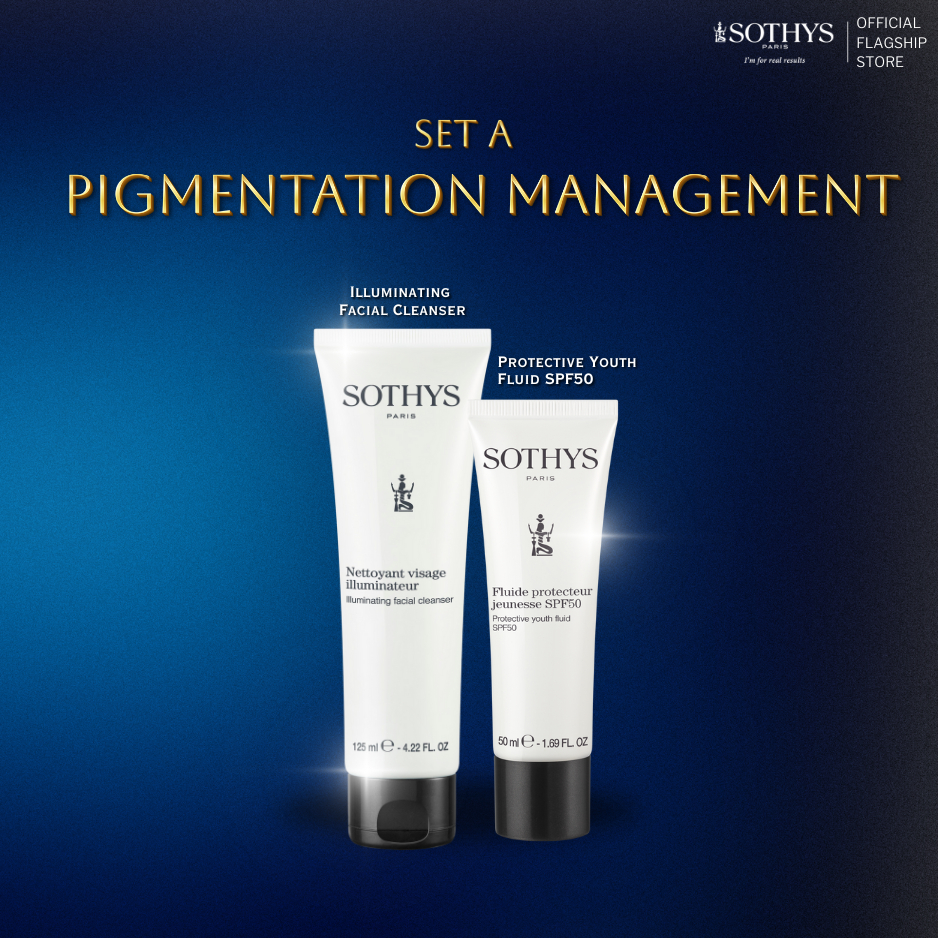 Sothys Illuminating Facial Cleanser + Protective Youth Fluid SPF50 ...