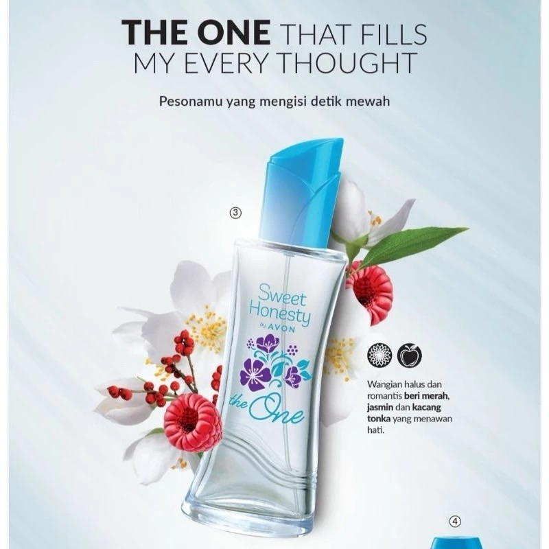 AVON SWEET HONESTY THE ONE Eau de Cologne Spray 50ml (100% Original ...