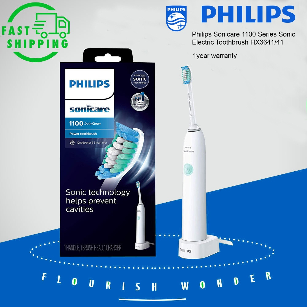 Philips Sonicare DailyClean 1100 Rechargeable Electric Toothbrush ...