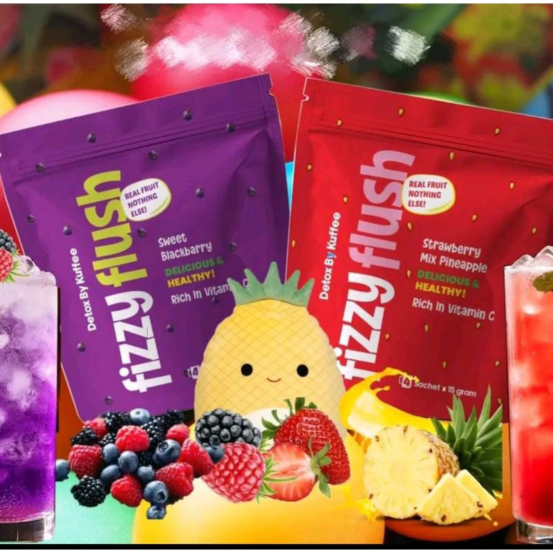 MINUMAN FIZZY FLUSH 🌹Minuman Detox ,Cuci Usus,Kurus Dgn Jus Detox ...