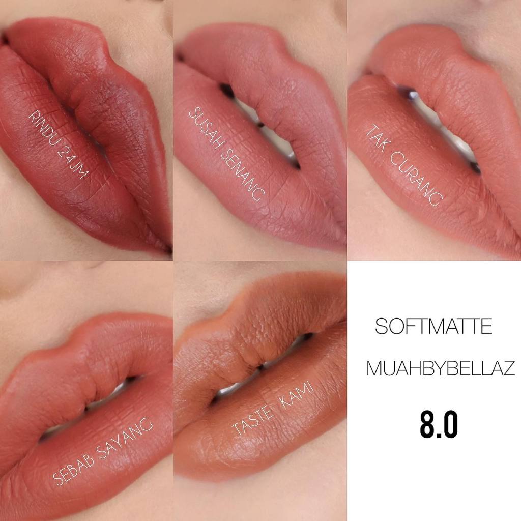 MUAH BELLAZ LIPMATTE READY STOCK 💯 ORIGINAL HQ BELLAZ BEAUTY | Shopee ...