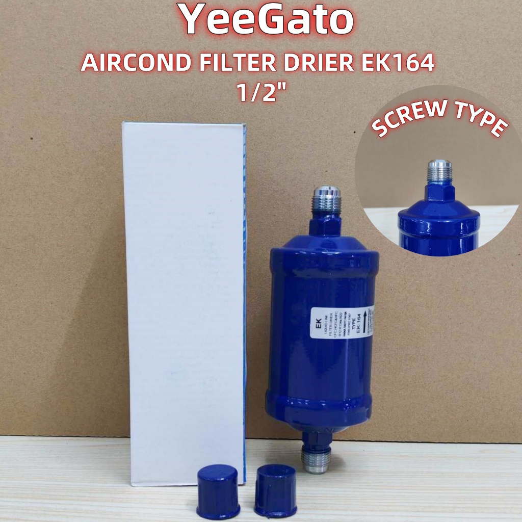 EK164 [1/2"] SCREW TYPE AIR-CONDITIONER FILTER DRIER (4hun) COPPER PIPE ...