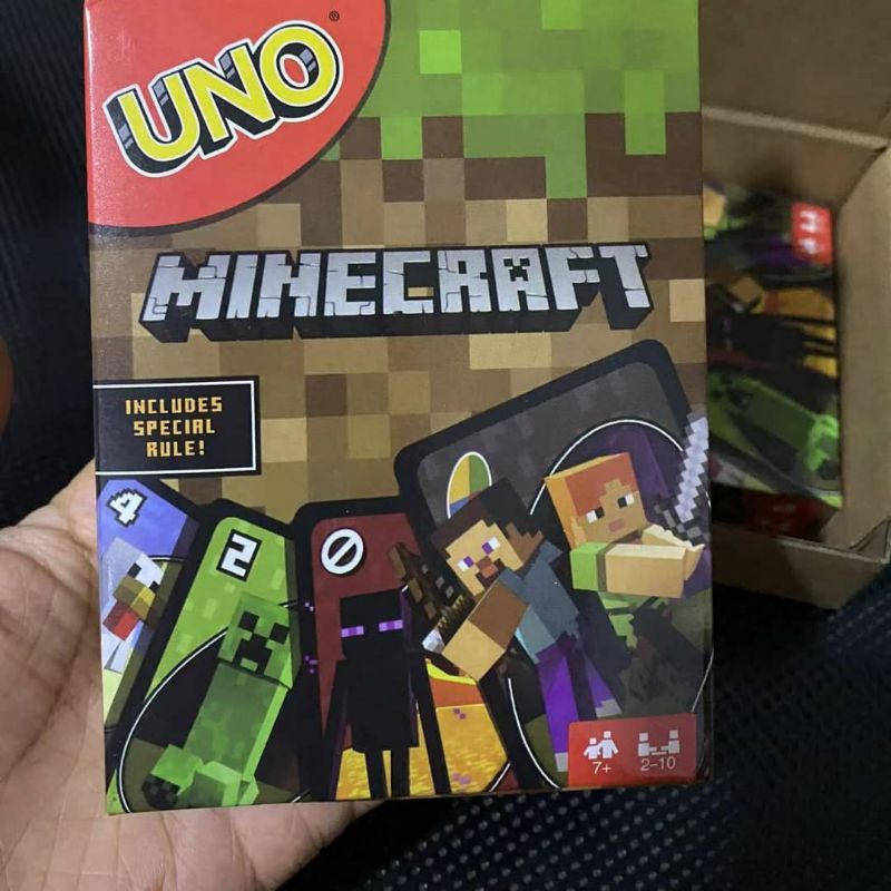 minecraft uno game card | Shopee Malaysia